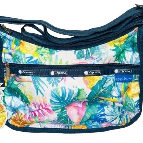 Lesportsac | Bags | Lesportsac Lauren Roth Hawaiian Deluxe Everyday ...
